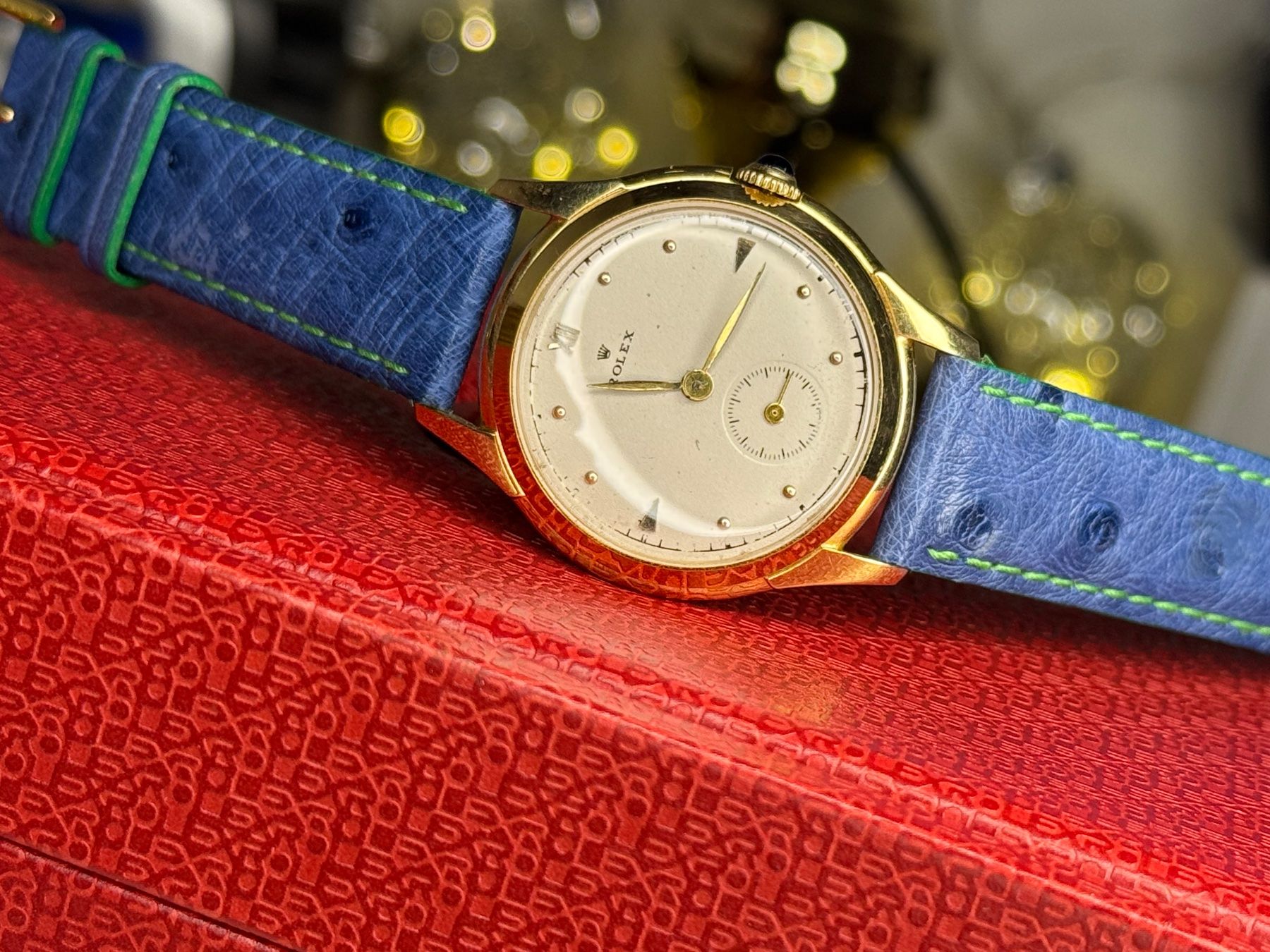 Rolex Precision - 1950s - Cal. 700 - Vergoldet - Re-cased (Gebraucht ...