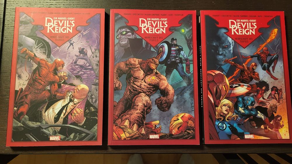 Devil's Reign: Kingdom of the Devil #1-3 (Paperback), Marvel (Neu ...