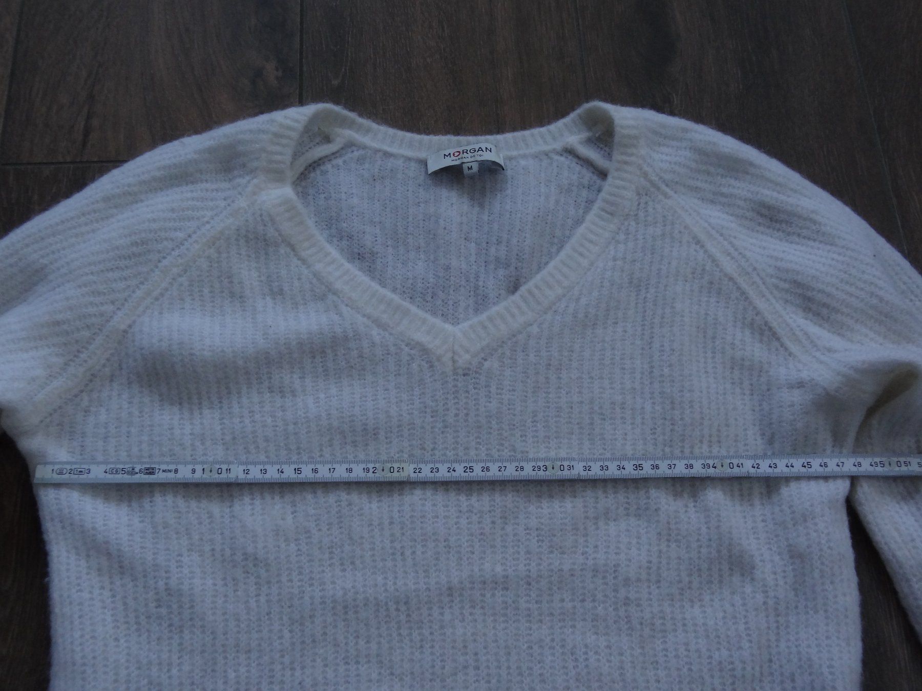 Pull Morgan blanc angora, taille M – Parfait pour l'hiver! (D'occasion ...