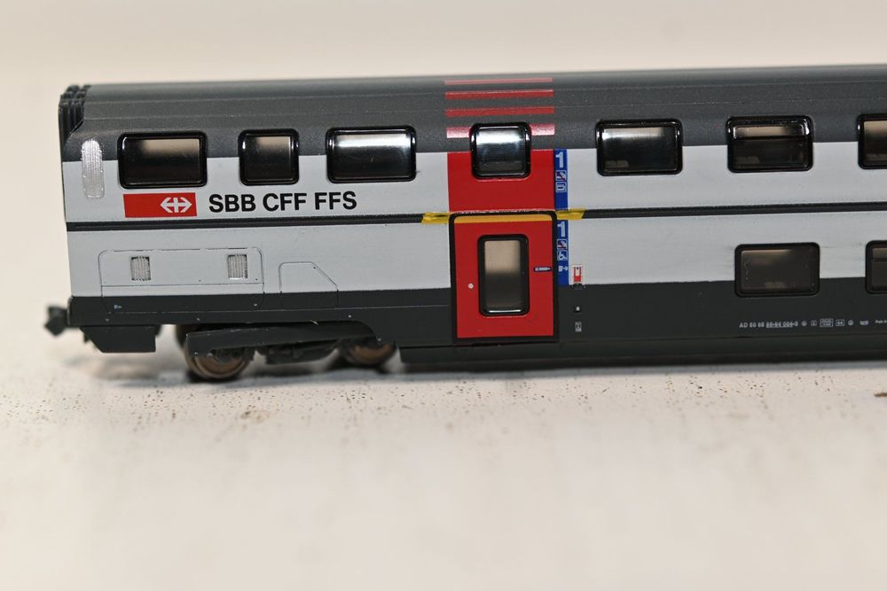 SBB IC Doppelstockwagen mit Gepäckteil Hobbytrain Spur N (Gebraucht) in ...