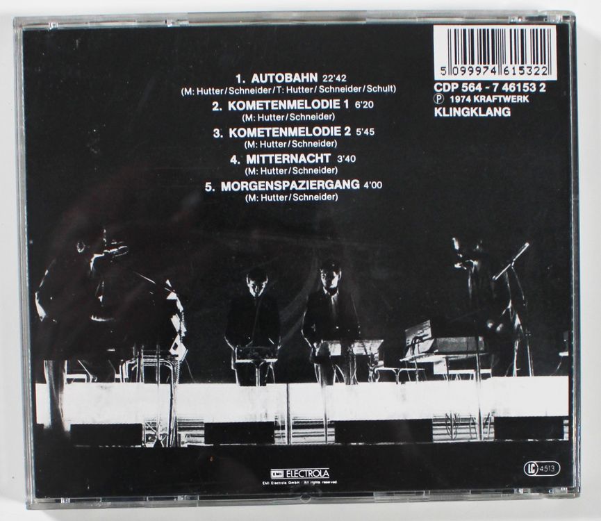 CD - KRAFTWERK - AUTOBAHN - 1. CD AUFLAGE 1980er Jahre RAR! (Gebraucht ...