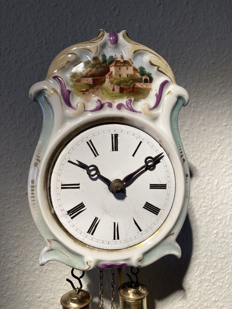 Schwarzwälder Porzellan Uhr (Gebraucht) in Hölstein für CHF 100 – nur ...