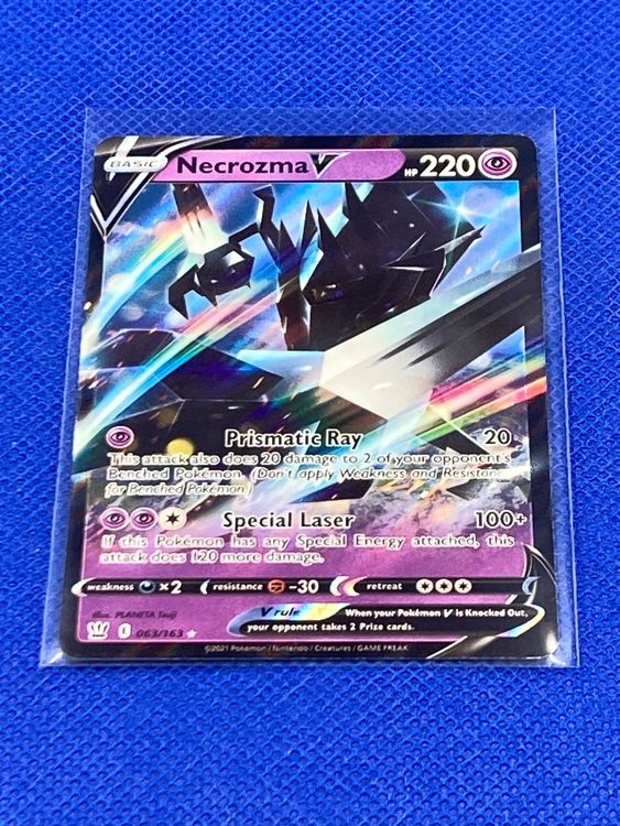 Pokemon Battle Style Necrozma V 063 / 163 EN | Kaufen auf Ricardo