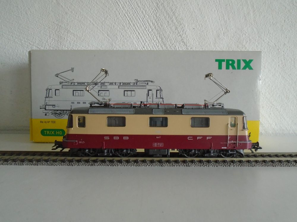 Trix H0: SBB-Elektrolok Re 4/4 II TEE 11161, GS, 22744, OVP (Gebraucht ...