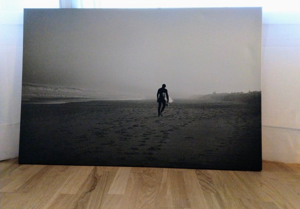 Leinwandprint Surfer/Strand | Kaufen auf Ricardo