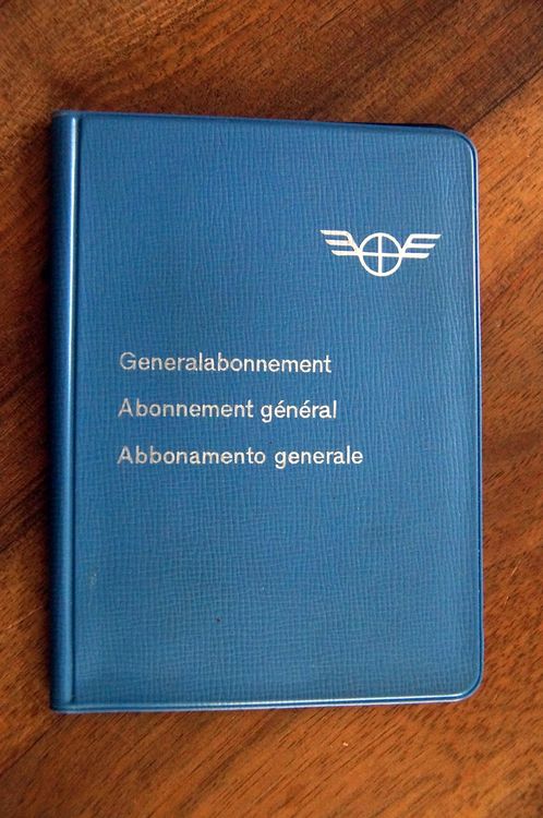 SBB 1.Kl. Generalabonnement - Ausgestellt Luzern, 1962 | Kaufen auf Ricardo