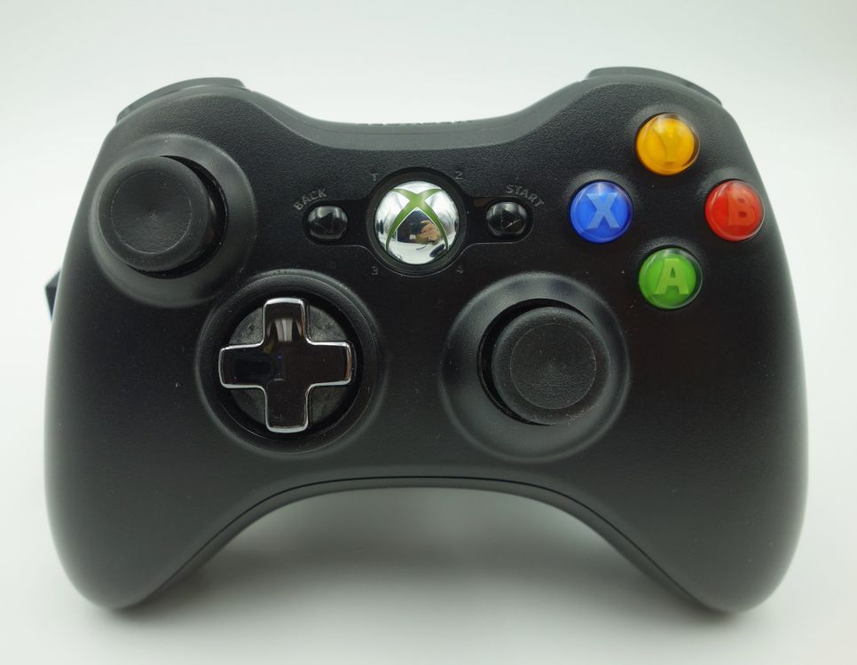 Microsoft XBOX360 Controller, schwarz (Gebraucht) in Wil SG für CHF 23 – mit Lieferung auf ...