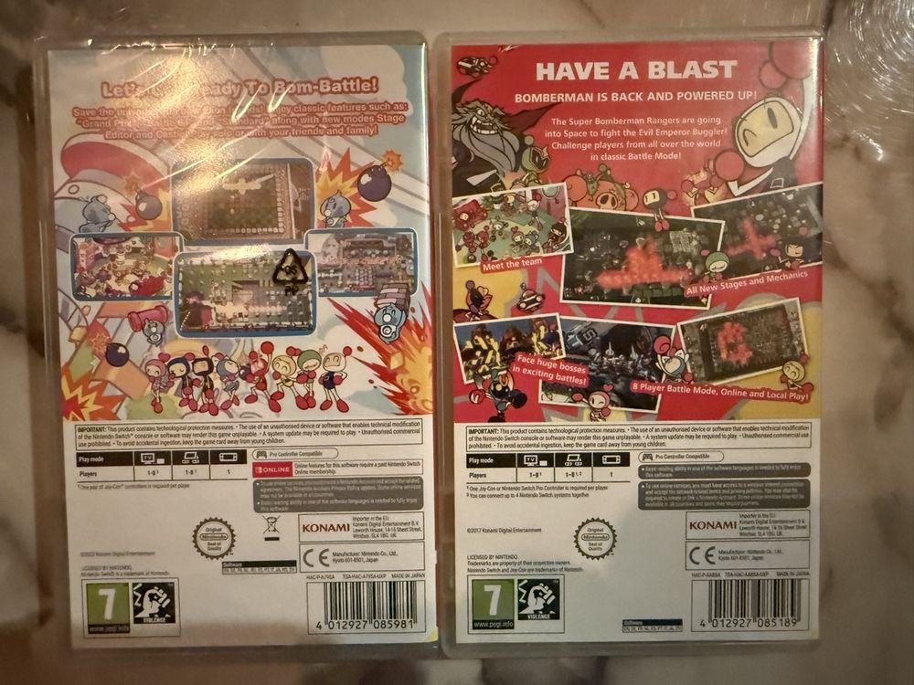 Pack jeux Nintendo Switch Bomberman (Neu (gemäss Beschreibung)) in ...