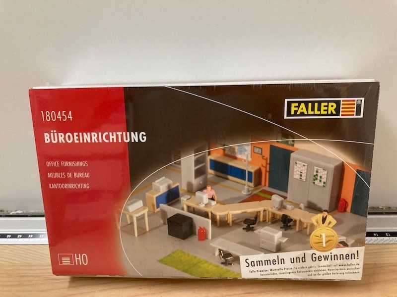 Faller HO 180454 Büroeinrichtung (Neu und originalverpackt) in Brislach ...