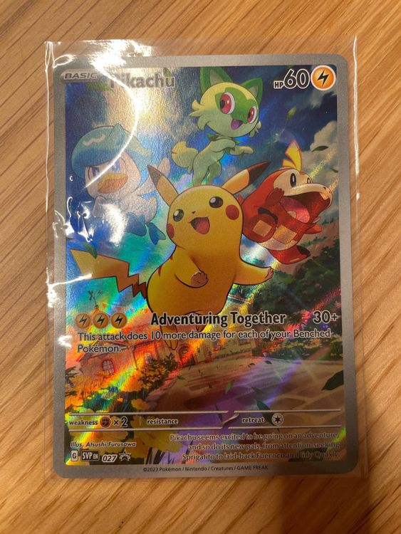 Pikachu Black Star Promo. Ab. 1. Fr. (Gebraucht) in Zürich für CHF 3 ...