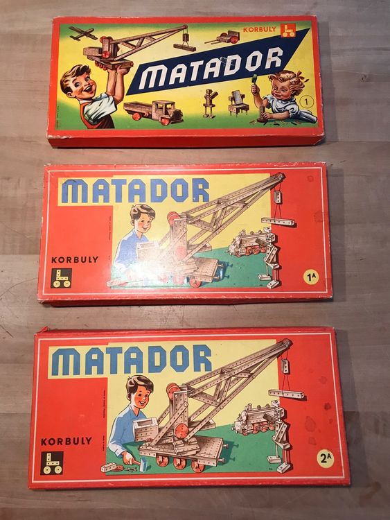 MATADOR, 3 Schachteln: 1, 1A und 2A (Gebraucht) in Schaffhausen für CHF ...