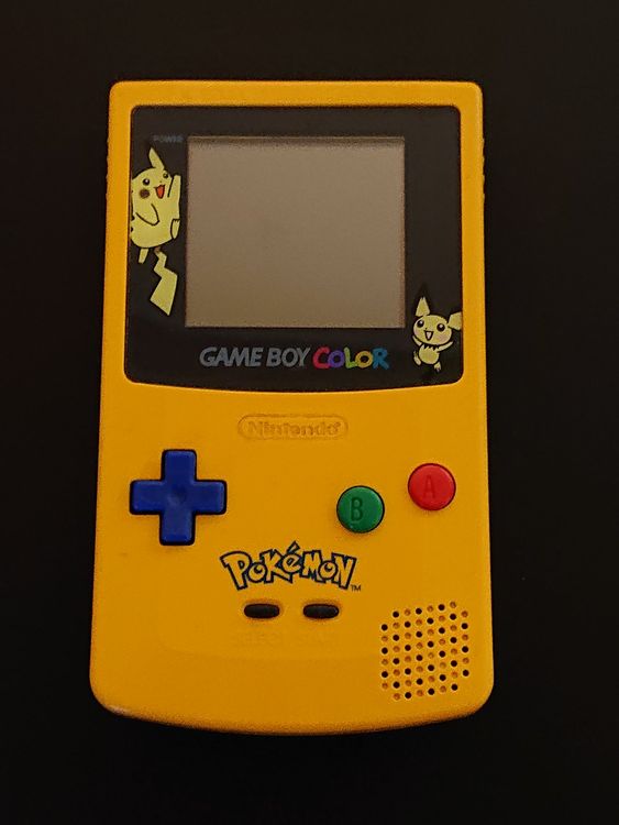 Nintendo Gameboy Color GBC Pokemon Pikachu Original Konsole (Gebraucht ...