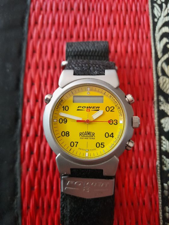 Rare Vintage Roamer Power 8 Swiss Made, (Neu (gemäss Beschreibung)) in ...