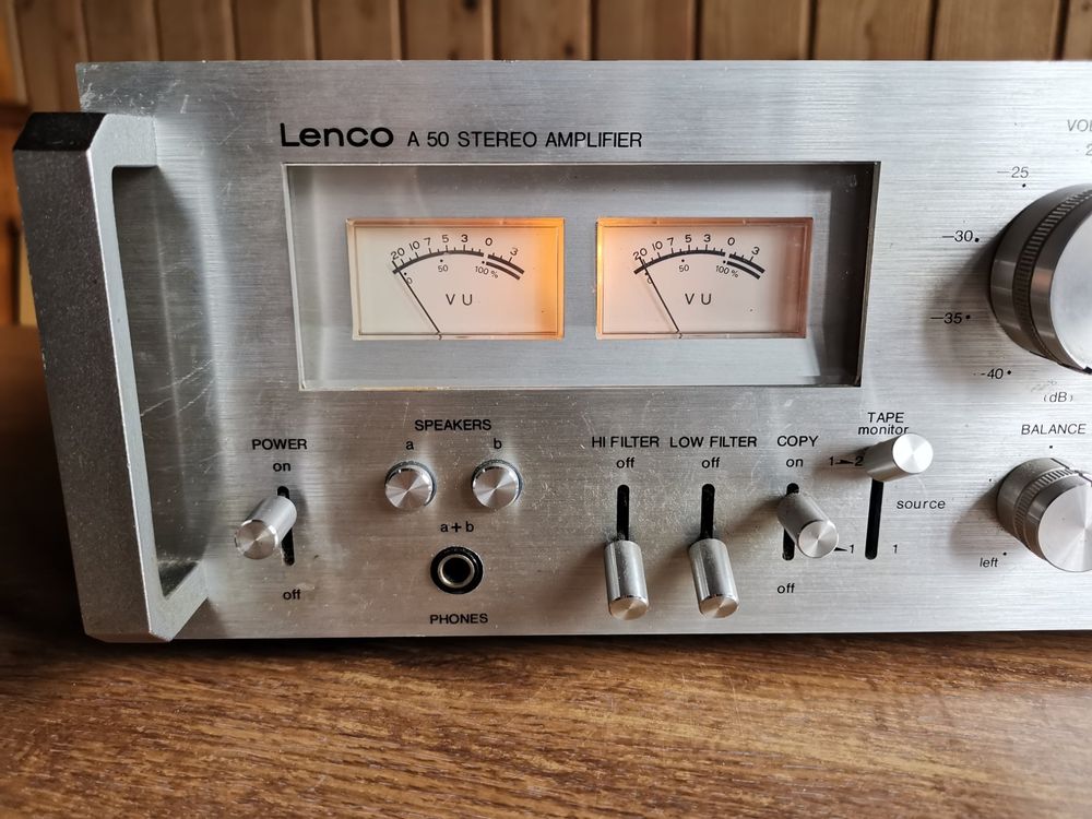 Lenco A50 Stereo Verstärker Vintage 1977 (Defekt) in Berken für CHF 51 ...