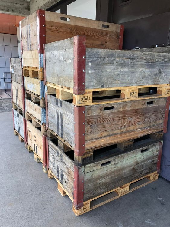 Europalette Palette Palettrahmen Rahmen (Gebraucht) in für CHF 199 – nur Abholung auf Ricardo kaufen