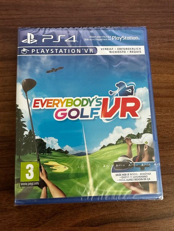 Everybody's Golf VR sealed für Playstation VR (Neu und originalverpackt ...