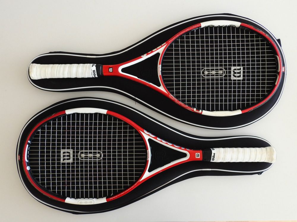 2 Tennisschläger Wilson Pro Staff six-one Team n-code (Gebraucht) in Büttenhardt für CHF 60 ...