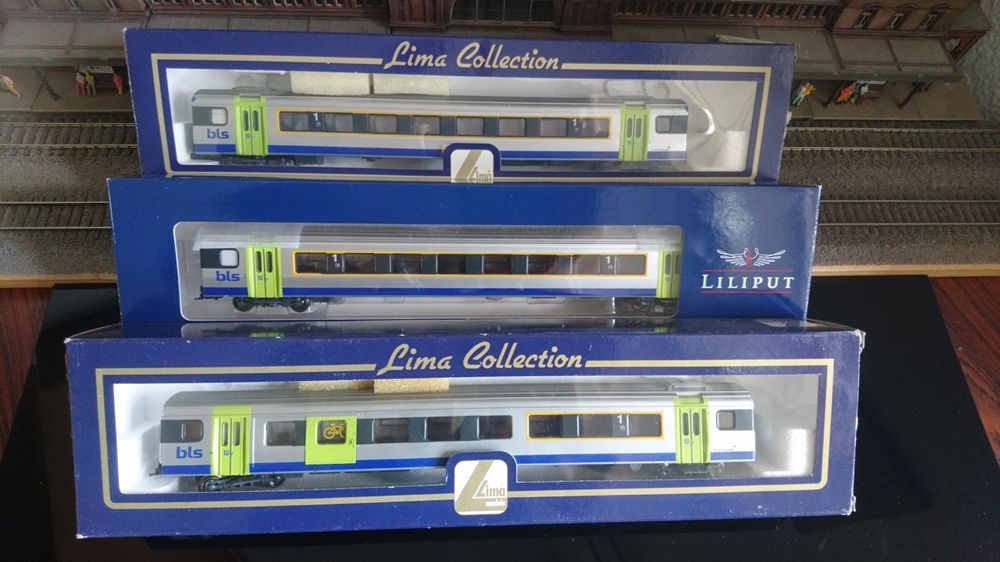 BLS Pendelzug Nina komplett 7-teilig, EW III + Lok , DIGITAL (Neu ...