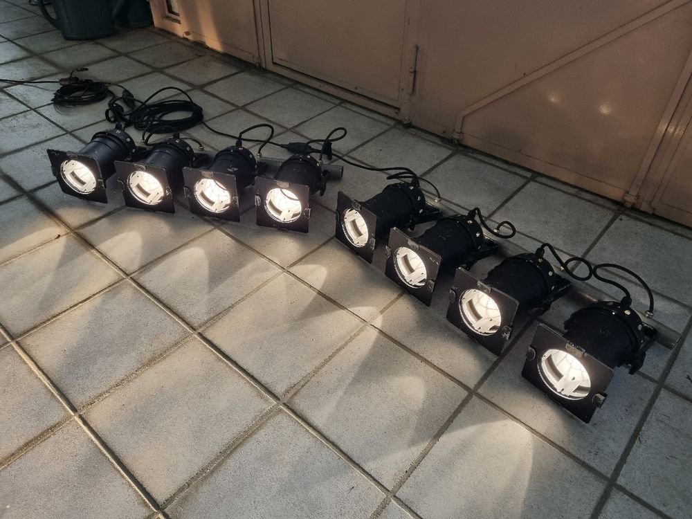 2x 4er ACL Bar PAR 46 mit Kabel und Ersatzbrenner (Gebraucht) in für ...