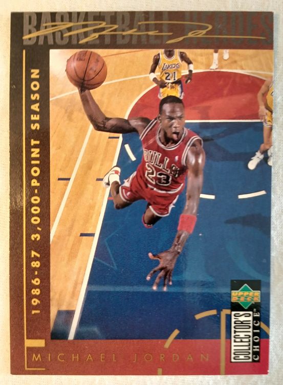 NBA Michael Jordan 1994 Slam Dunk Basket Trading Card 1994 | Kaufen auf ...