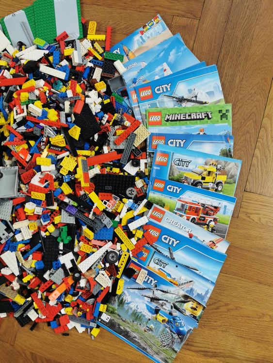 9kg Lego City / Creator Mix gebrauchte Bausteine Lot en vrac | Kaufen auf Ricardo