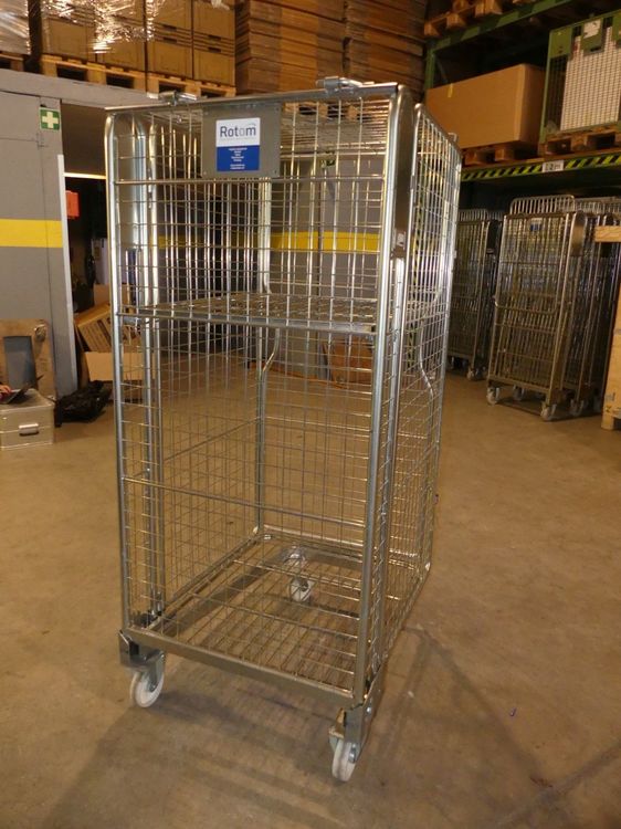 Rollbehälter Gitterwagen mit 4 Seitenwänden | Kaufen auf Ricardo
