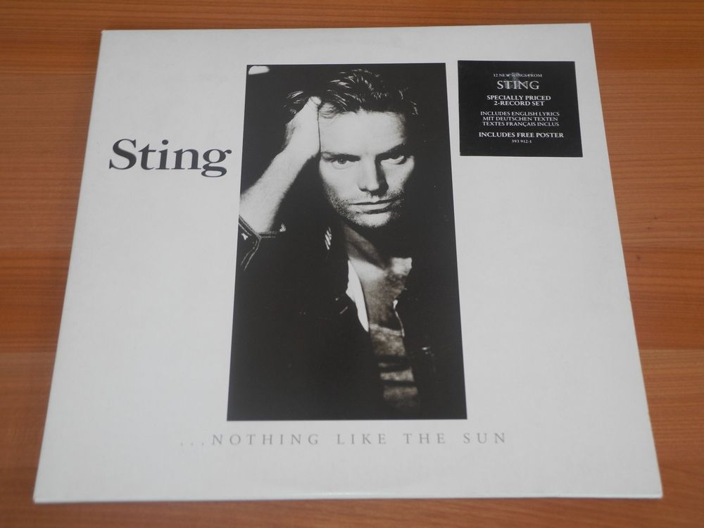 STING: NOTHING LIKE THE SUN - AM-RECORDS - 2 LPs + POSTER | Kaufen auf Ricardo