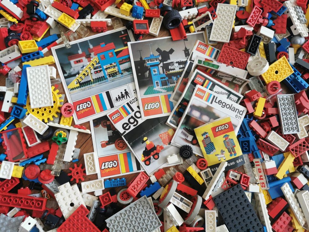 6,4 kg gebrauchte Lego Steine Mix Lot en vrac Kiste Konvolut | Kaufen ...
