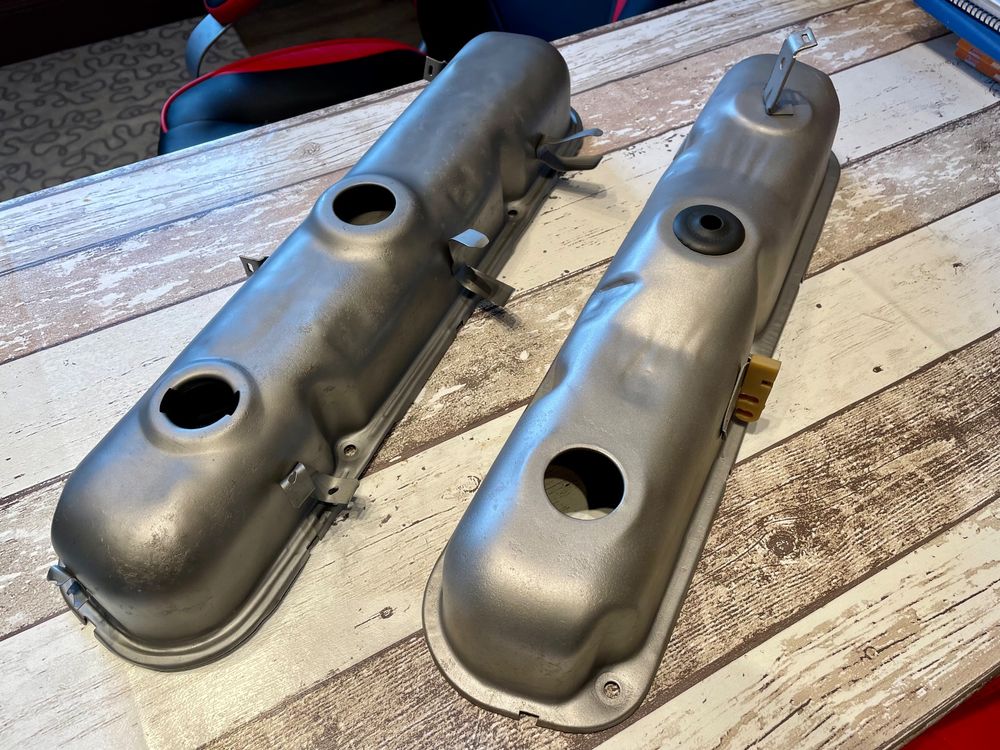 Mopar Small Block LA 273 318 340 360 Valve Covers Ventildeck (Gebraucht ...
