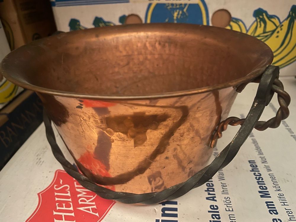 Kleiner kupfertopf mit Henkel | Kaufen auf Ricardo