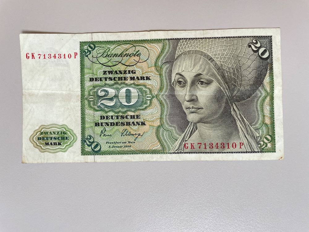 Banknote 20 DM | Kaufen auf Ricardo