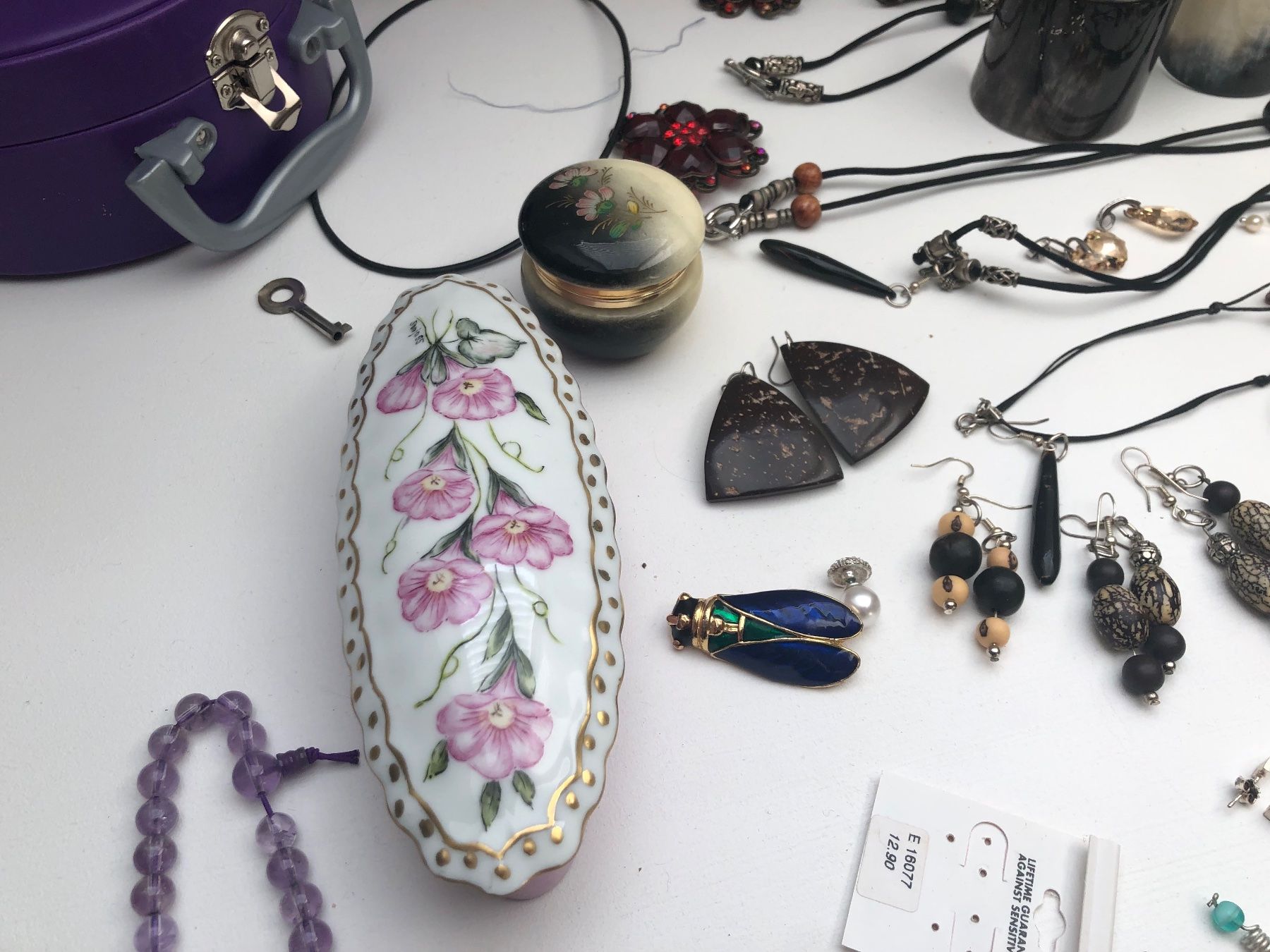 Diverse schmuck Kette Ohrringen Armbande ca 50 Stuck (Gebraucht) in ...