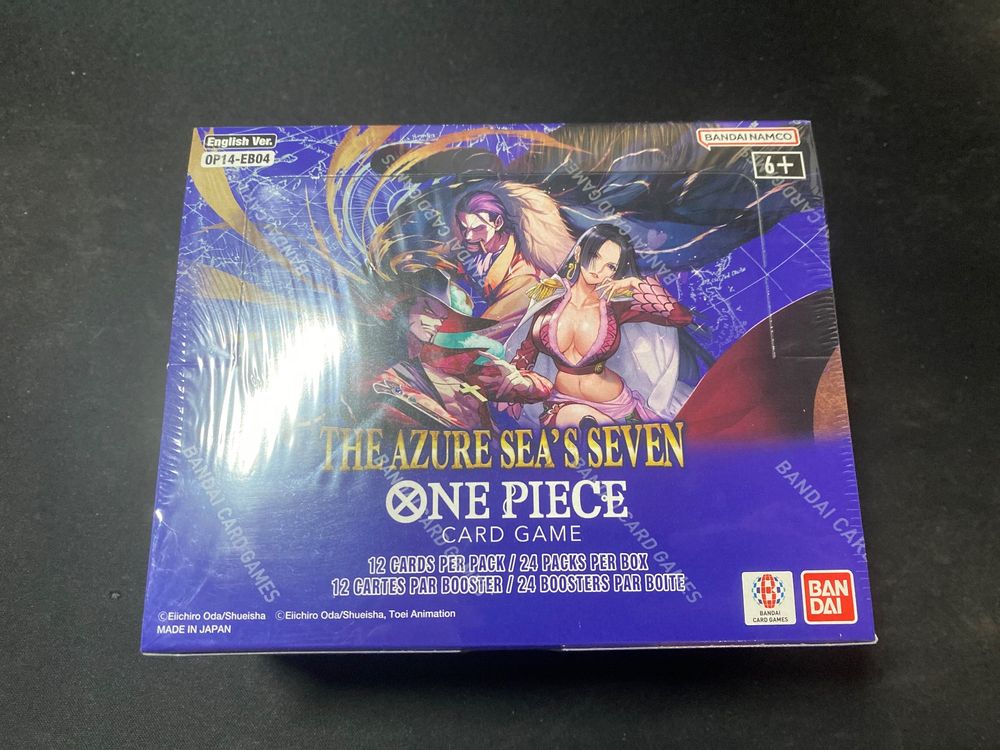 One Piece - The Azure Sea's Seven Booster Box OP14 OVP ab 1 (Neu (gemäss Beschreibung)) in ...