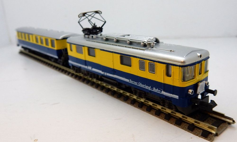 N BOB "Berner-Oberland Bahn" Motrice De 4/4 + 1 Wagon (D'occasion) à ...