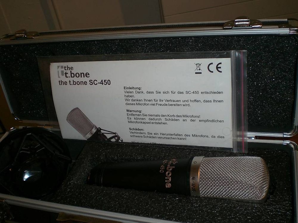 T Bone SC 450 mit Koffer und Spinne (Gebraucht) in Münchenstein für CHF 40 – mit Lieferung auf ...