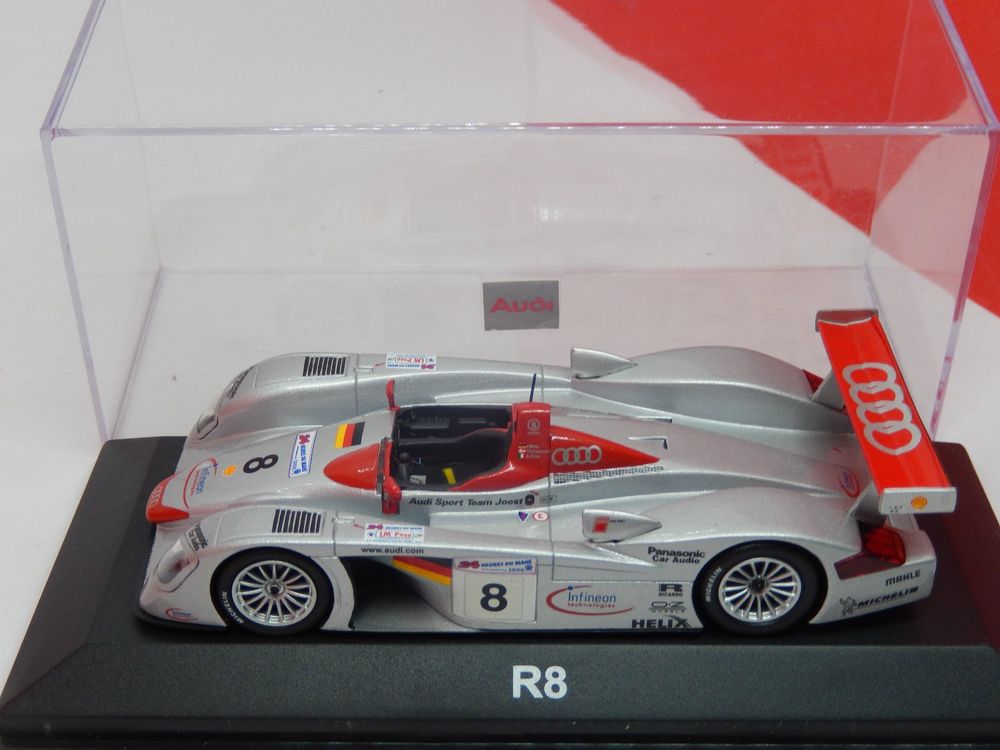 Audi R8 - Le Mans 2000 - silber 8 - in OVP Box - %%SALE%% (Gebraucht ...