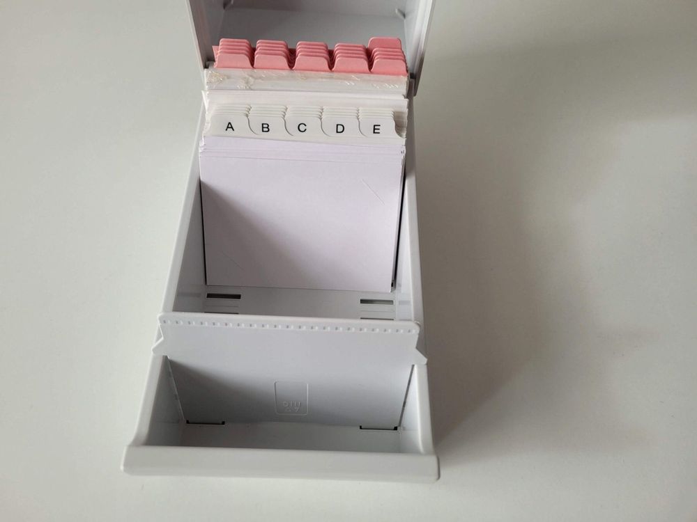 Karteibox für Karteikarten DIN A7 (Gebraucht) in Herrliberg für CHF 9.9 ...