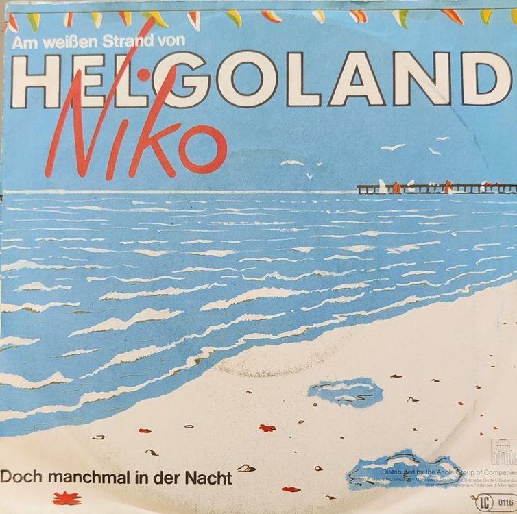 Vinyl-Single Niko - Am weissen Strand von Helgoland | Kaufen auf Ricardo