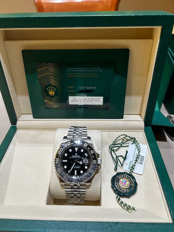 Rolex GMT Master Bruce Wayne (Neu (gemäss Beschreibung)) in Visp für CHF 16500 – mit Lieferung ...