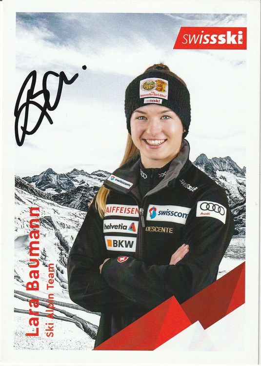Lara Baumann / Originalautogramm | Kaufen auf Ricardo
