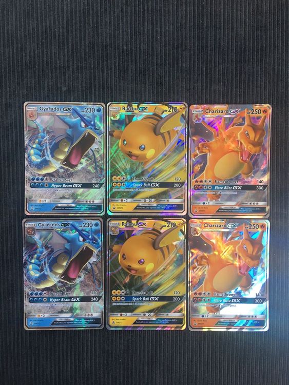 Pokemon Charizard Raichu Gyarados Black Star Promo NM (Neu (gemäss ...
