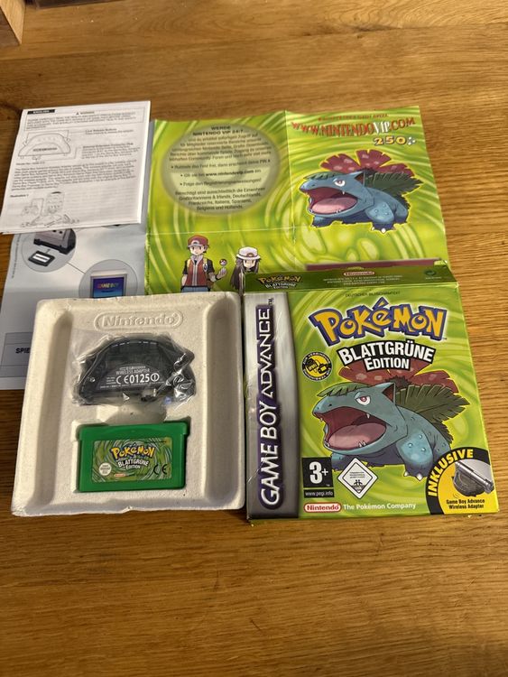 Pokémon Blattgrüne Edition (OVP, Wireless Adapter) | Kaufen auf Ricardo