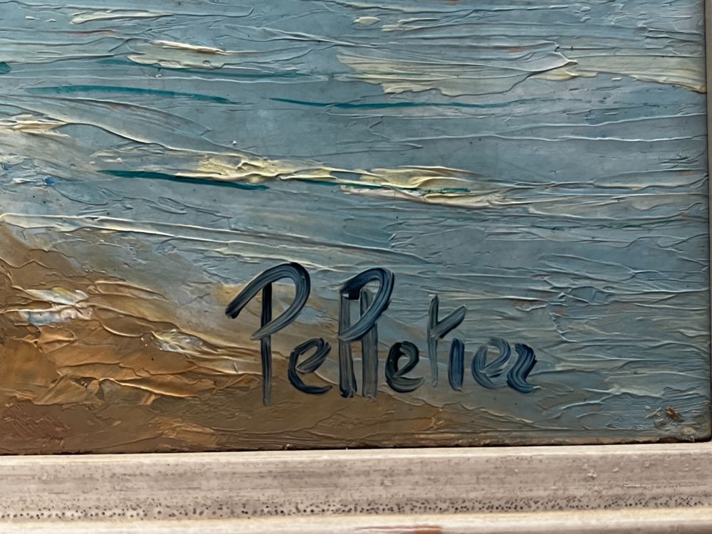 Tableau huile surpanneau, signé Pelletier (Gebraucht) in Lausanne für CHF 89 – mit Lieferung auf ...