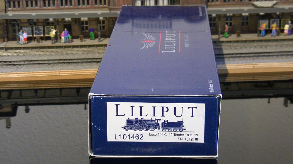 SNCF 140 C 12, Tender B 19, analog neuwertig, Liliput-Bachm. | Kaufen ...