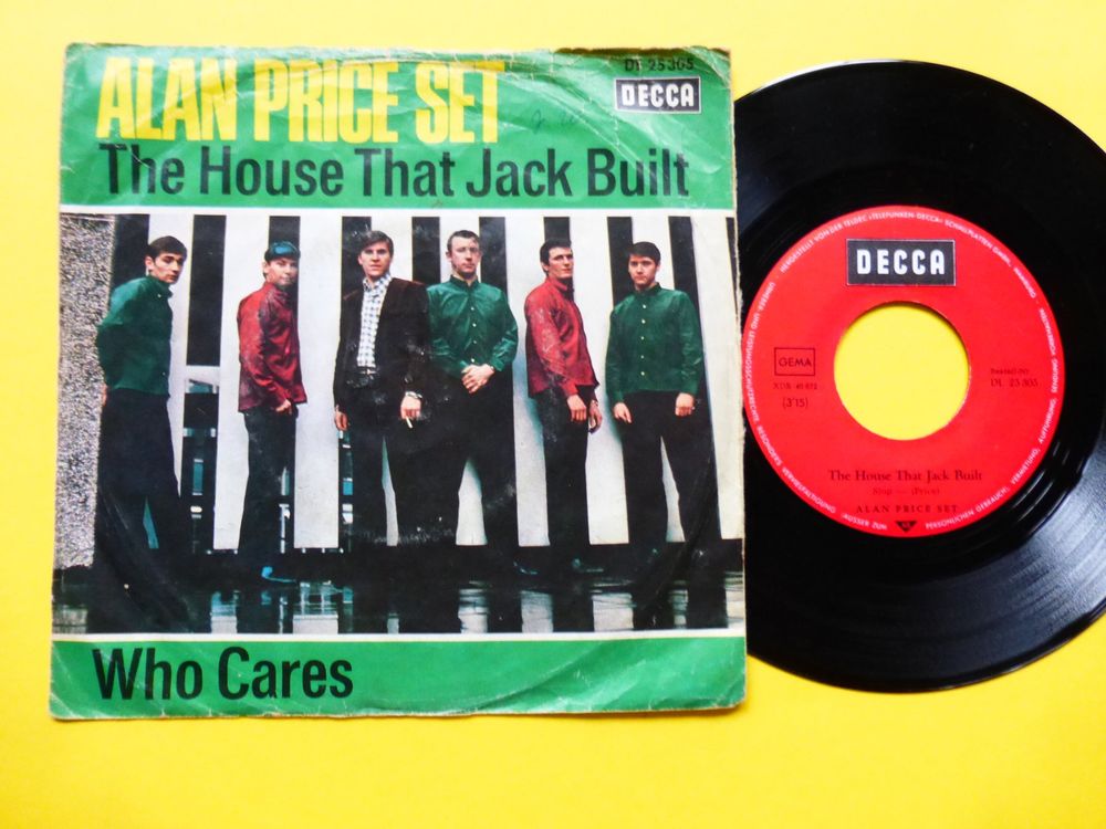 ALAN PRICE SET 7" THE HOUSE THAT JACK BUILT | Acheter sur Ricardo