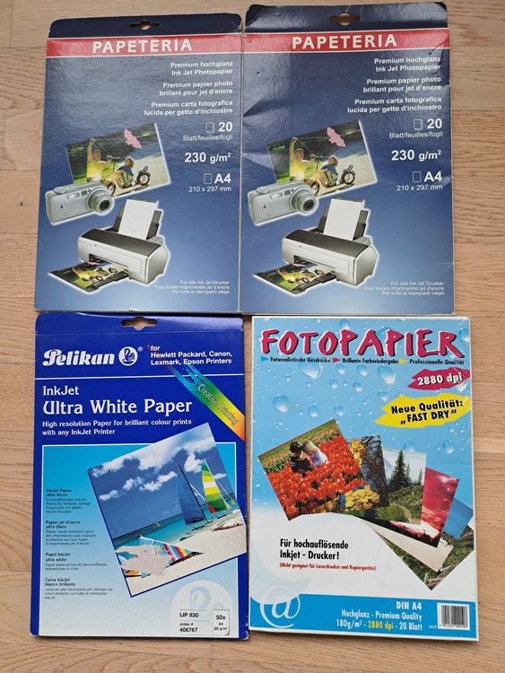 grosses Set neue Ordner-Register Druck-/Photopapier CD-Druck (Neu und ...