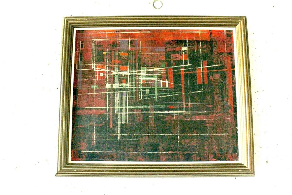 Walter Mafli - Composition, huile sur toile, vers 1960 (Gebraucht) in St-Sulpice VD für CHF 149 ...