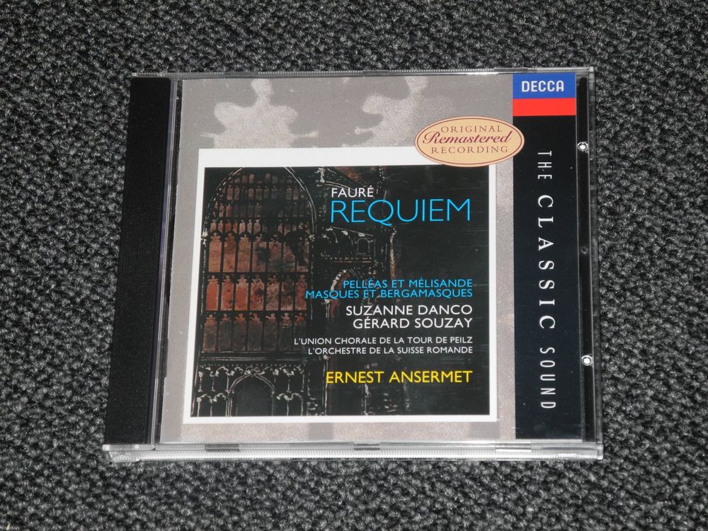 FAURE: REQUIEM - ANSERMET - DECCA (Neu (gemäss Beschreibung)) in ...