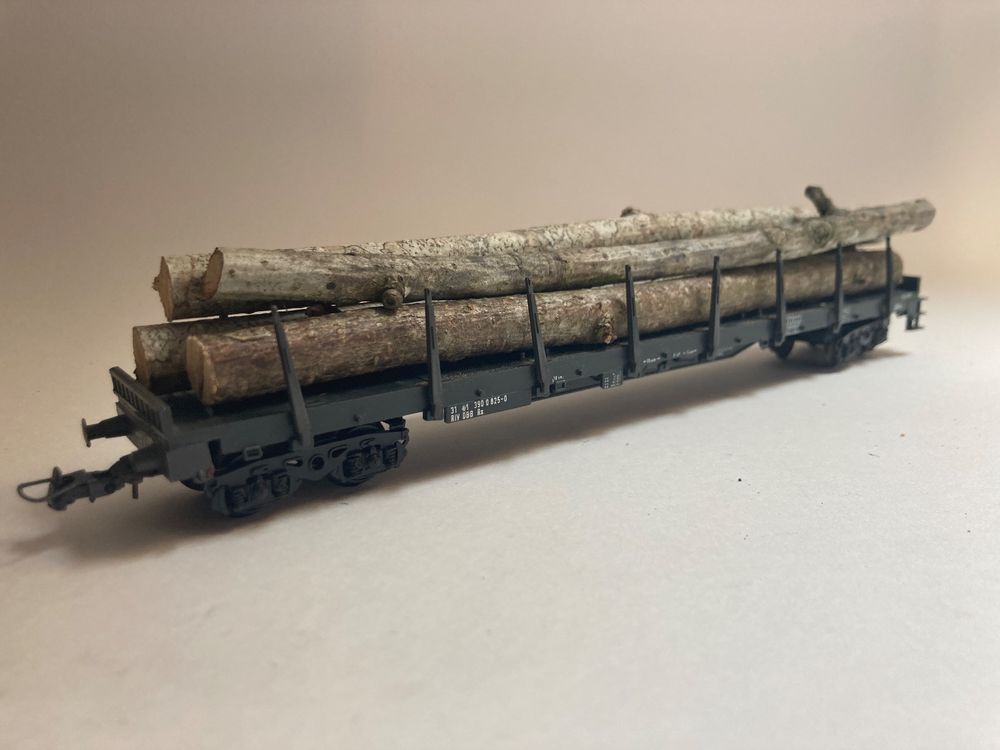 Liliput Rungenwagen mit Holzladung lang (Gebraucht) in für CHF 8 – mit ...