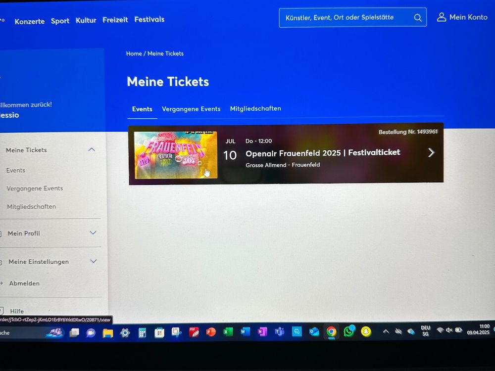 Frauenfeld Openair 3 Tages Ticket | Kaufen auf Ricardo